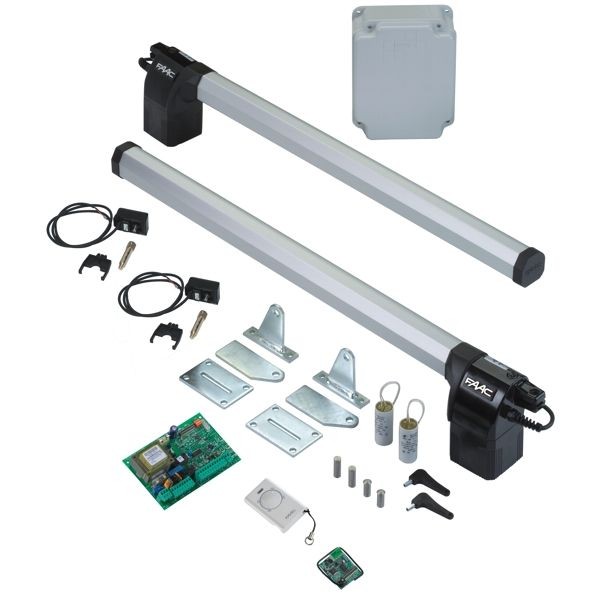 FAAC ECO KIT für zweiflügelige Drehtore 24 V - Torsteuerungen - weitere Kategorien ...