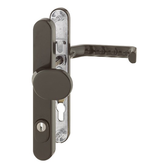 HOPPE Liverpool Profiltür-Schutzbeschlag mit Zylinder-Abdeckung - Knopf ...