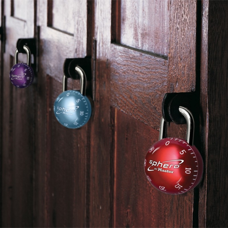 Master Lock Zahlen-Vorhangschloss Sphero & Notschloss 2076 ...