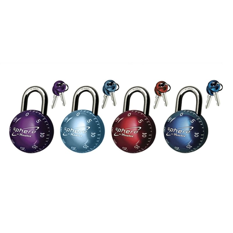 Master Lock Zahlen-Vorhangschloss Sphero & Notschloss 2076 ...