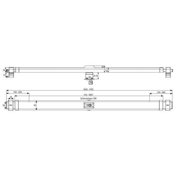 ABUS Panzerriegel PR2700 Slimline - Panzerriegel - Türzusatzsicherung - Sicherheitstechnik Shop
