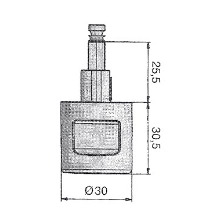 HUWIL Drehgriff - Typ 42.2 - Möbelschlösser - Schlösser ...