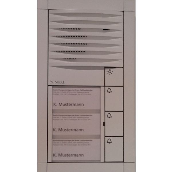 SSS Siedle Bus-Türlautsprecher-Modul BTLM 650-04 - Gegensprechanlagen ...