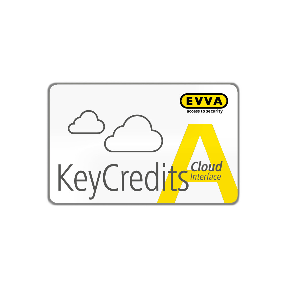 EVVA KeyCredit AirKey-Cloud Interface - Transponder - Nachschlüssel - Sicherheitstechnik Shop