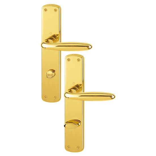 HOPPE Verona Langschild-Garnitur M151/3005 - Türbeschläge - Beschläge ...