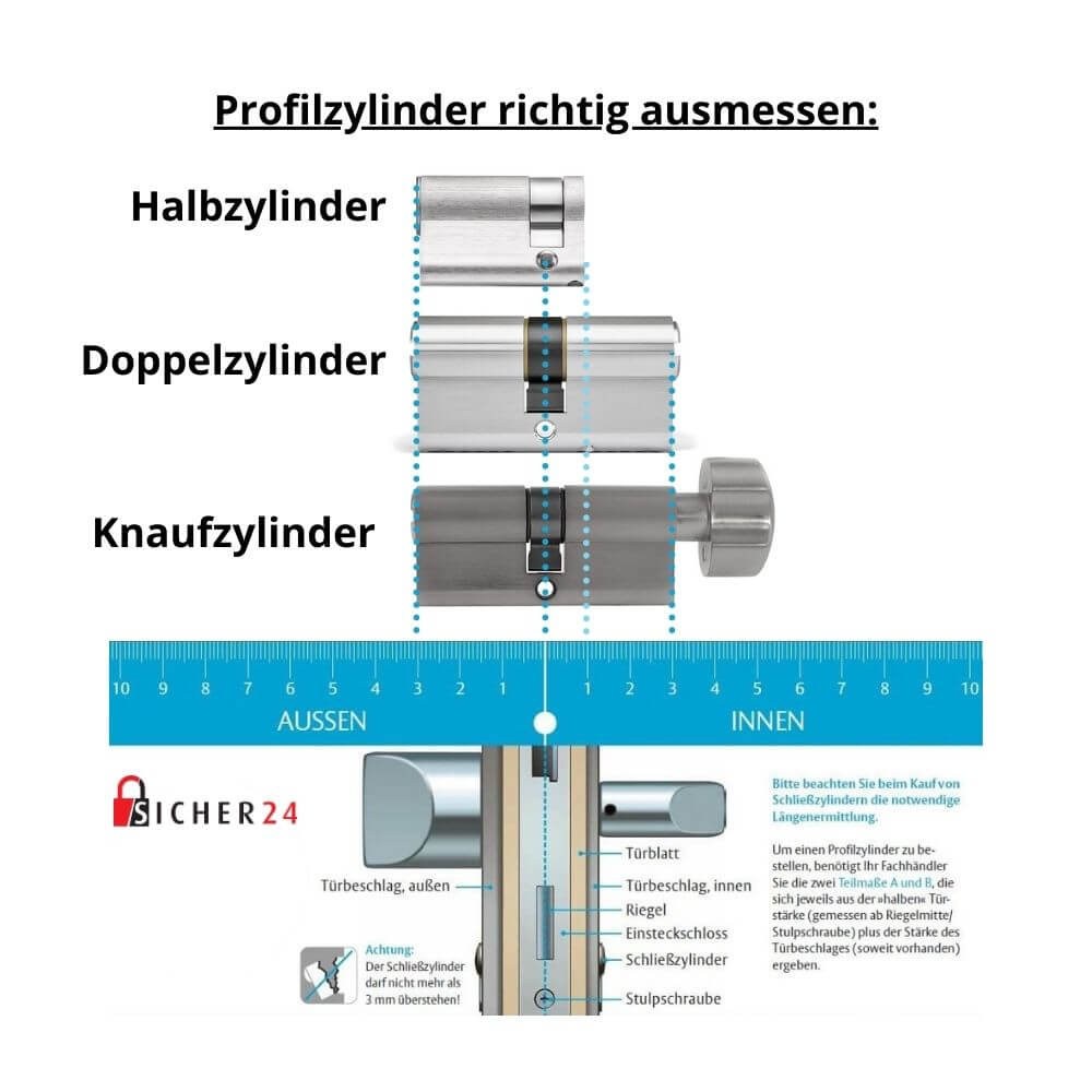 DOM ix Teco® Halbzylinder - Profilzylinder - Schlösser ...