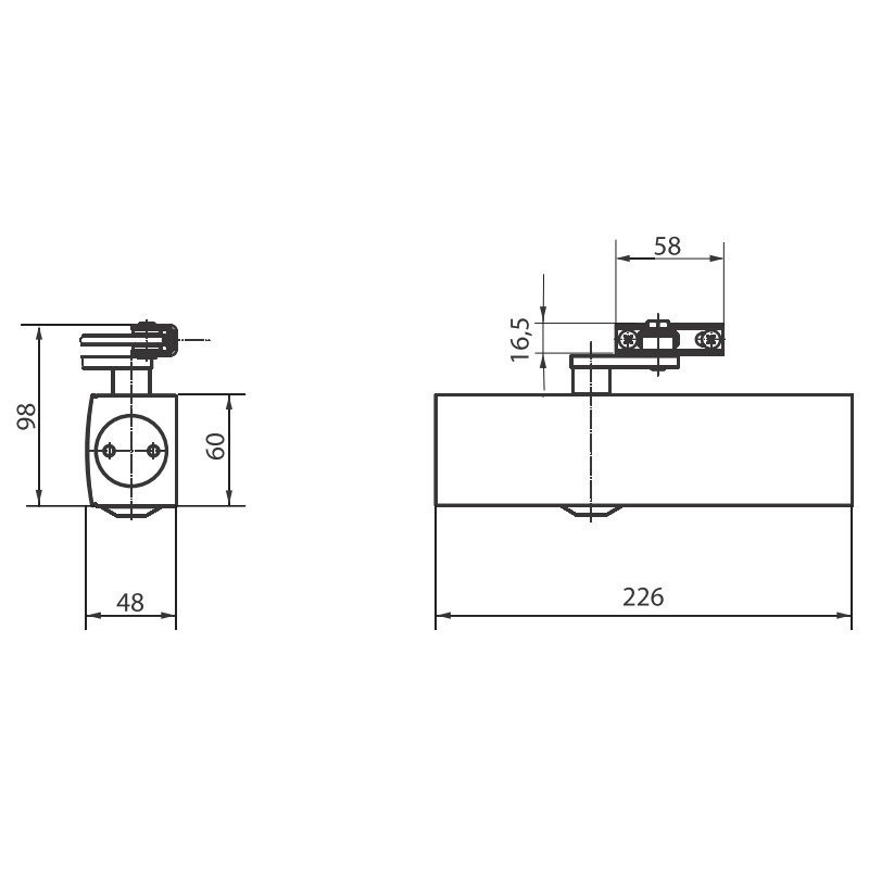 GEZE Obentürschließer TS 2000 NV - Türschließer - Türtechnik - Sicherheitstechnik Shop
