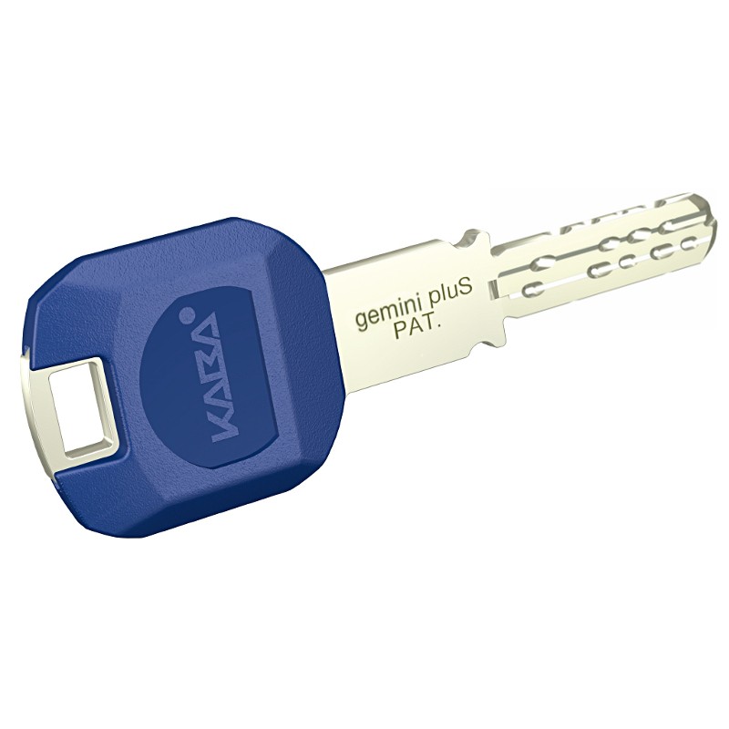 Kaba gemini pluS Schlüssel mit langer Reide und großem Schlüsselclip